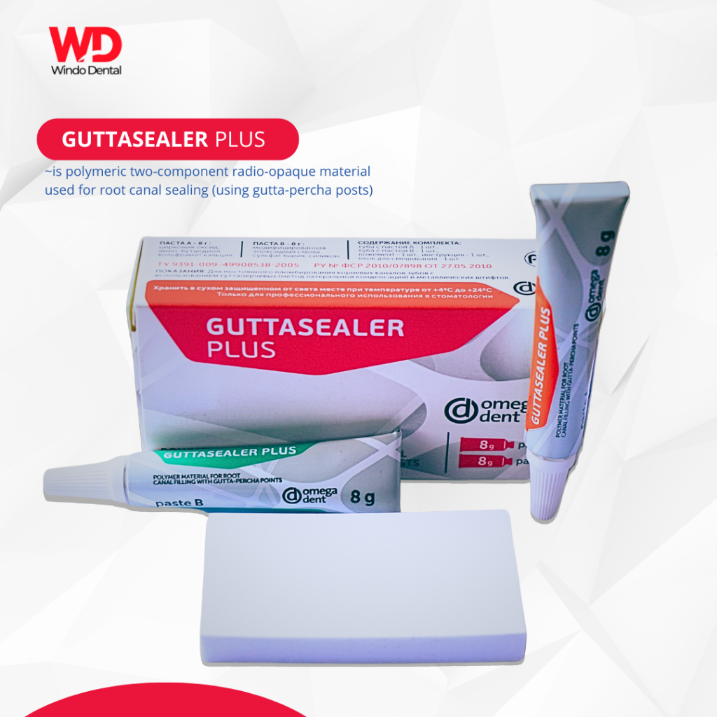 Jual WINDO DENTAL OMEGADENT GUTTASEALER PLUS /AH PLUS Bahan Pengisian ...