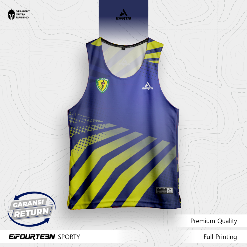 Jual EiFRTN Baju Kaos Tanktop Jersey Singlet Running Lari Gym Fitness ...