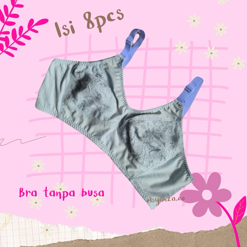 Jual 8pcs 99rb BRA JUMBO | CUP JUMBO ld 130 | Tanpa busa| Bra guini ...
