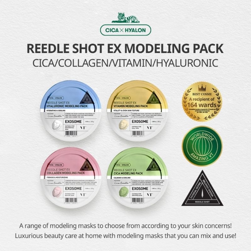 Jual [BV READY] VT COSMETICS Reedle Shot EX Modelling Pack 25g | Shopee ...