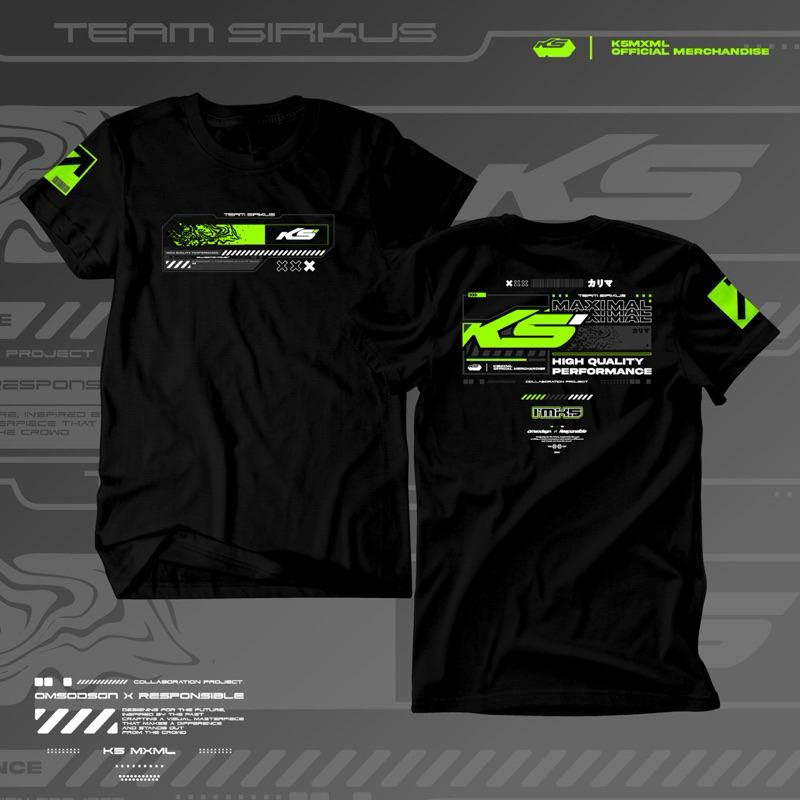 Jual ALL NEW BAJU T-SHIRT KAOS K5 MAXIMAL AUDIO ORIGINAL MARCHANDISE ...