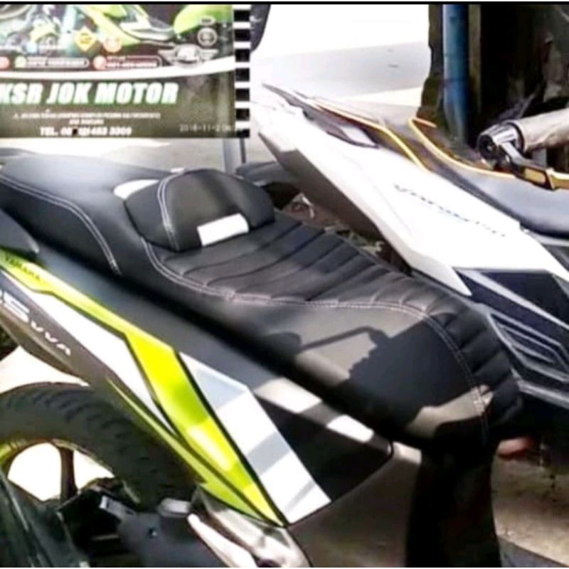 Jual Sarung Kulit Jok Custom Yamaha Lexi Modif Caferacer Eropa Pnp ...