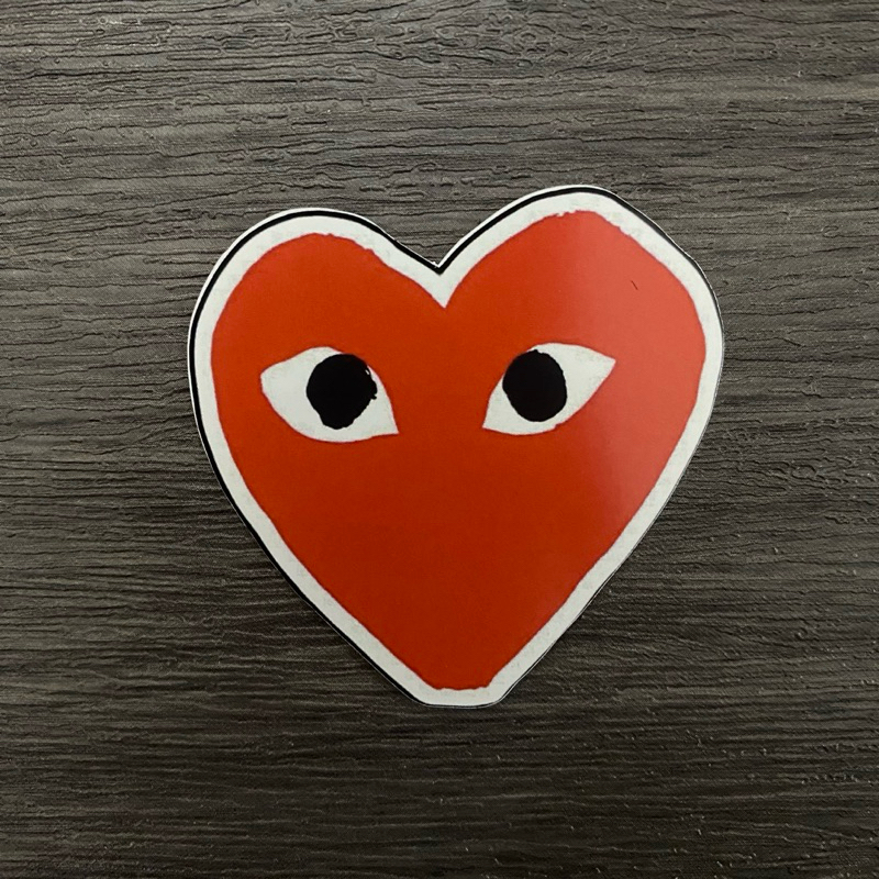 Jual Sticker CDG Red / sticker / aesthetic sticker / sticker tumblr ...