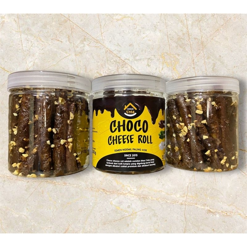 Jual Choco Cheese Roll/Lumpia Coklat Keju/200 gram/Cemilan t'nta ...