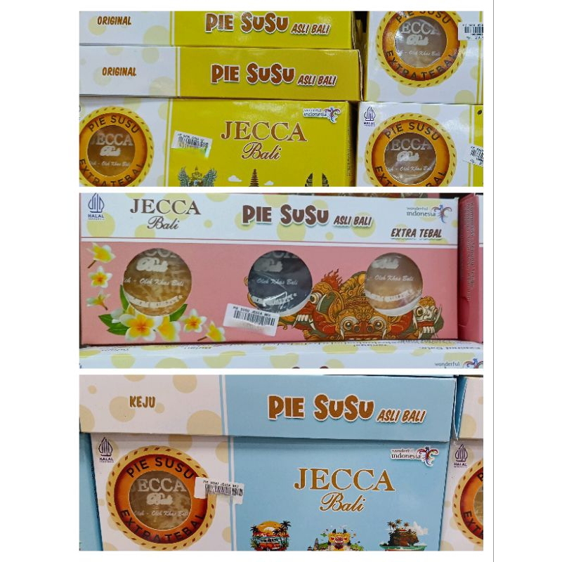 Jual PIE SUSU JECCA (NEW PACKAGING) ASLI BALI EXTRA TEBAL ENAK OLEH ...