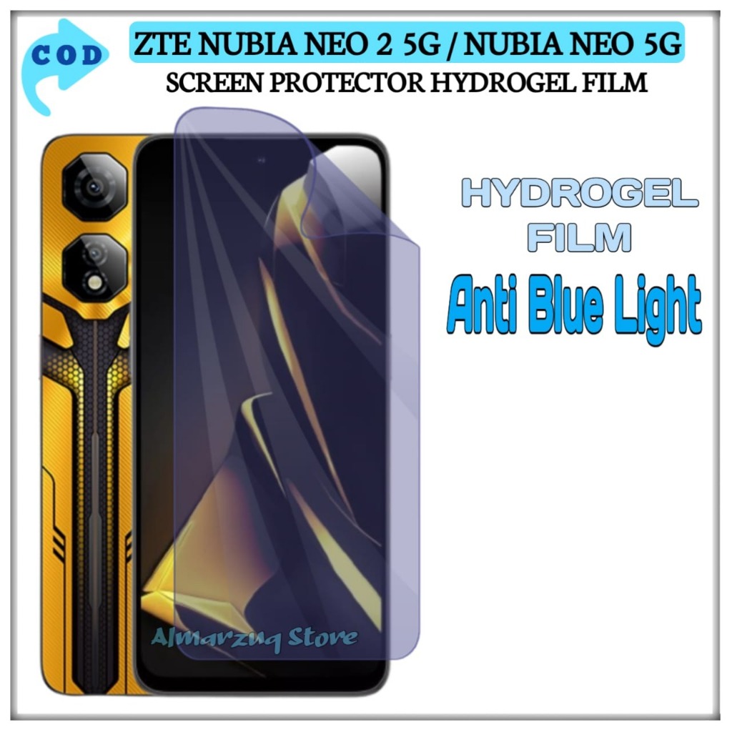 Jual Anti Gores Hydrogel Film ZTE Nubia Neo 2 5G Nubia Neo 5G Screen Protector HP Anti Spy Anti ...