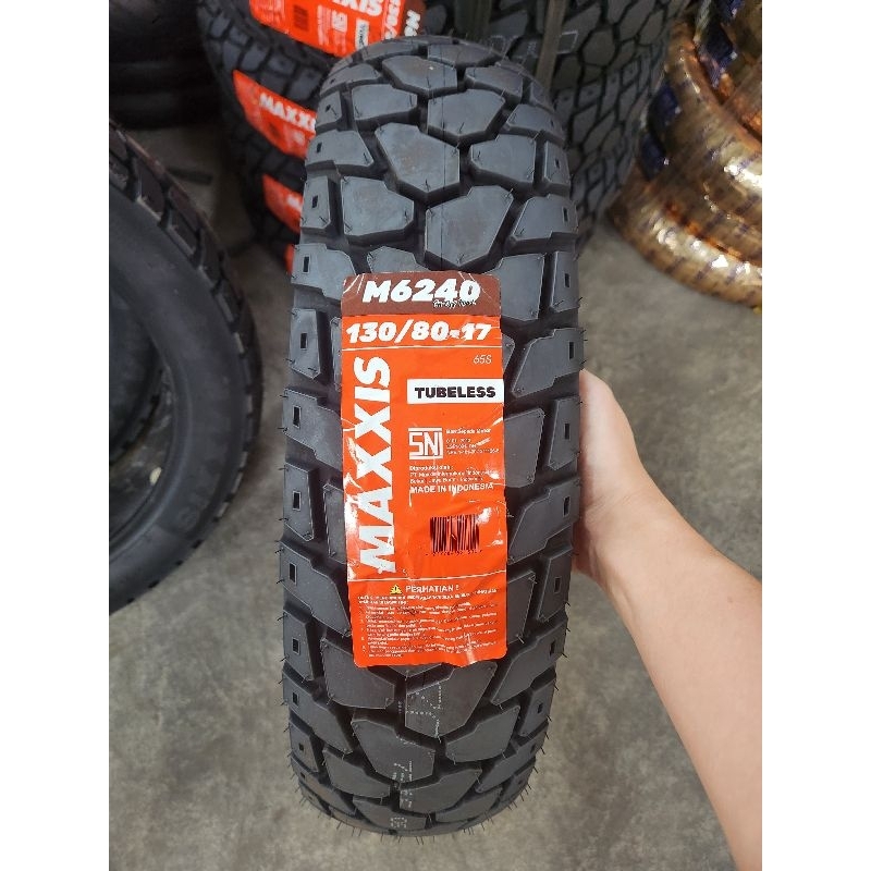 Jual Ban Maxxis 130/80-17 M6240 On Off Road Tubeless | Shopee Indonesia