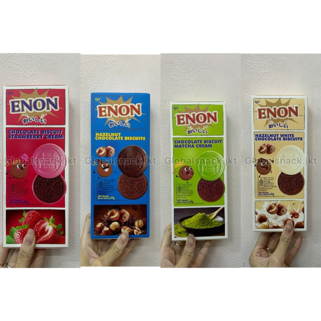 Jual ENON BISKUIT BISCUIT CHOCOLATE MATCHA / CHOCO | Shopee Indonesia