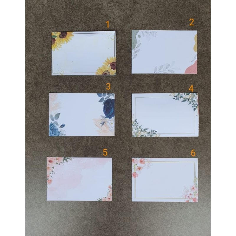 Jual Kartu ucapan ukuran 9x6 wisuda ulang tahun / Greeting card tag ...