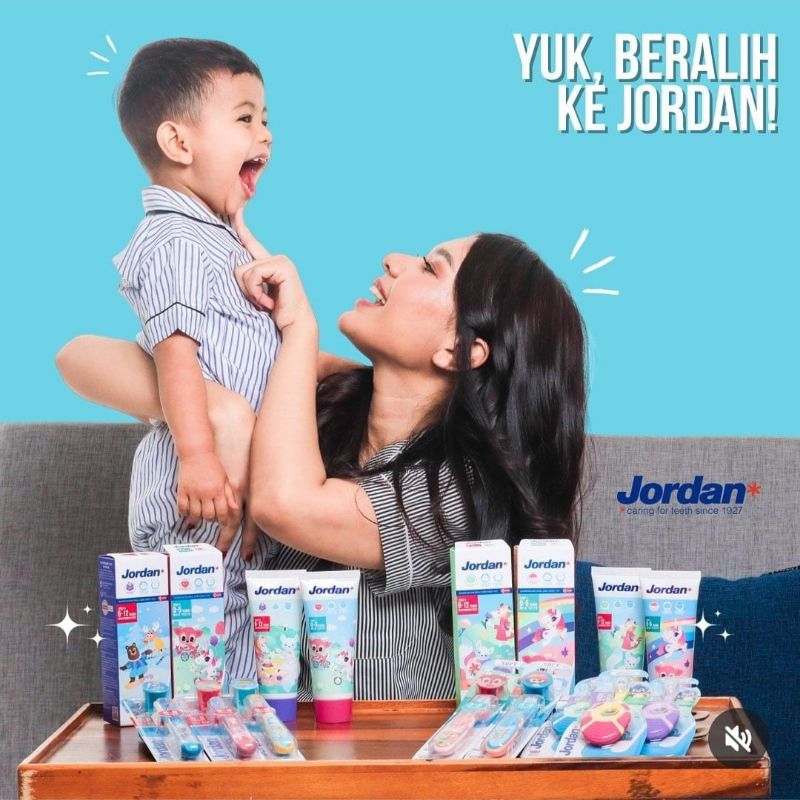 Jual Jordan Oral Care Thoothpasta Step 1 & 2 / Pasta Gigi Anak | Shopee ...