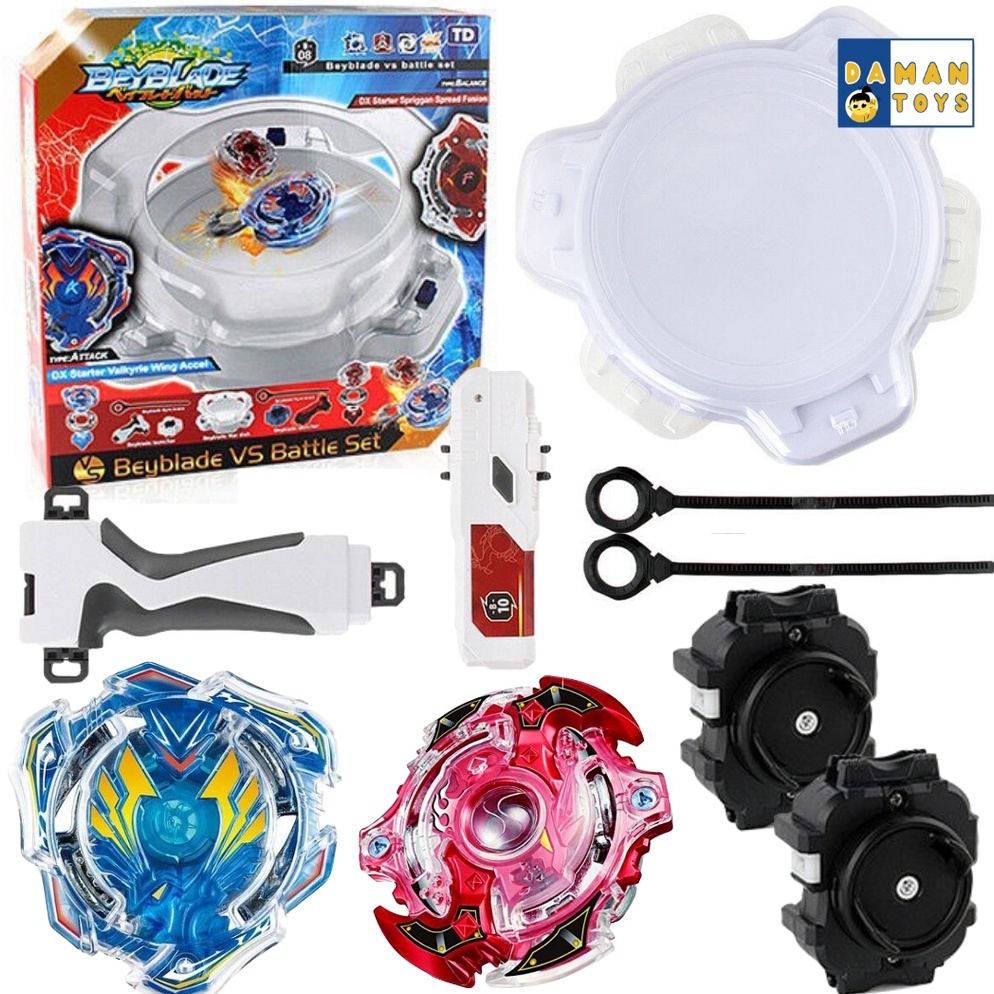 Jual KODE I7Y6 PROMO Mainan Gasing Beyblade VS Battle Set Valkyrie ...