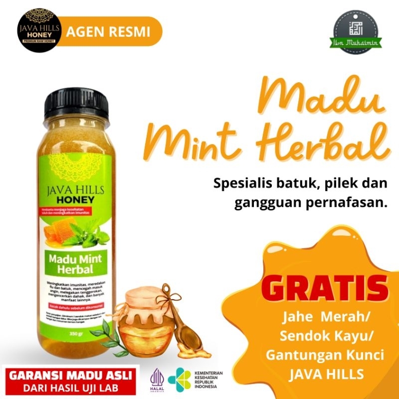 Jual JAVA HILLS HONEY MADU MINT HERBAL | JAVAHILLS HONEY MADU MASUK ...