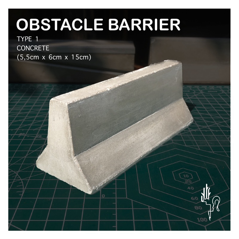 Jual Concrete Obstacle Fingerboard Barrier Type 1 | Shopee Indonesia