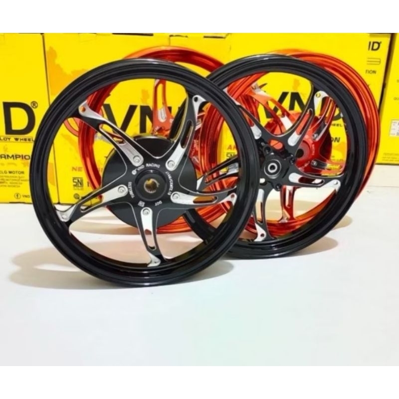 Jual Velg Racing VND New speed King speed SILVER READY 185x14 & 215x14 Vario 125 / 150 / Beat ...
