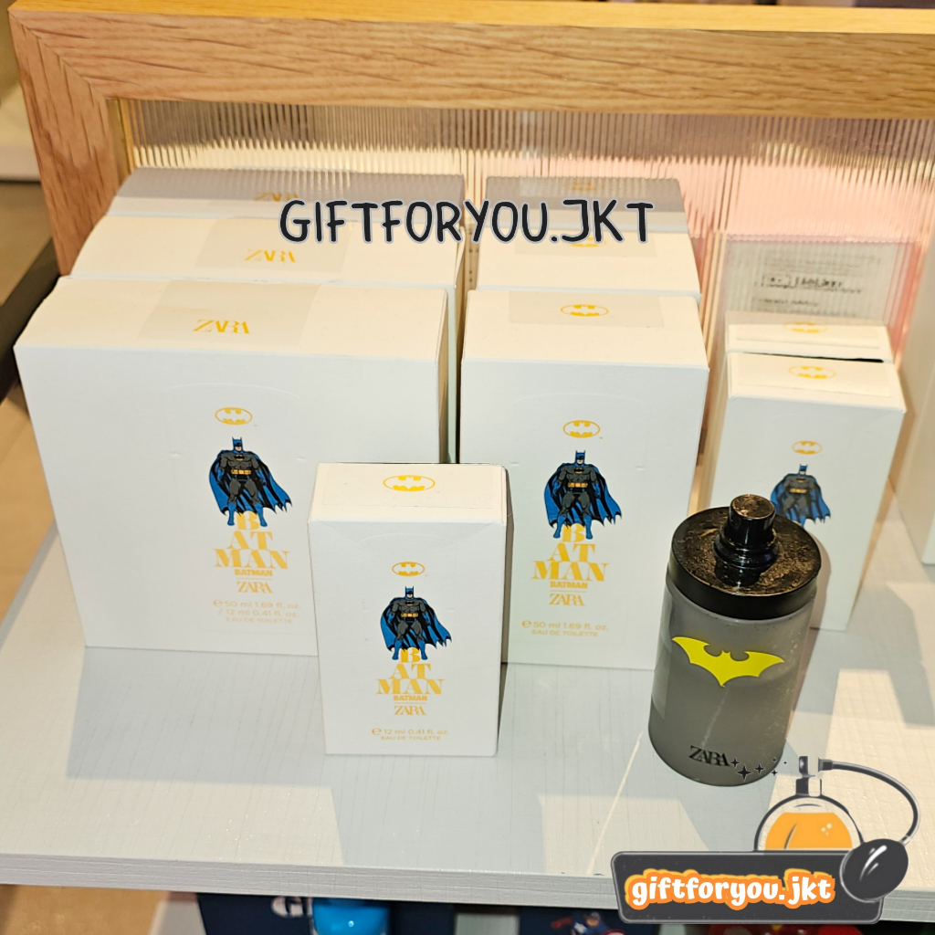 Jual Parfum Anak Zara Kids Batman EDT Original Eau De Toilette 12 50 ml Boys Anak Cowok Perfume ...