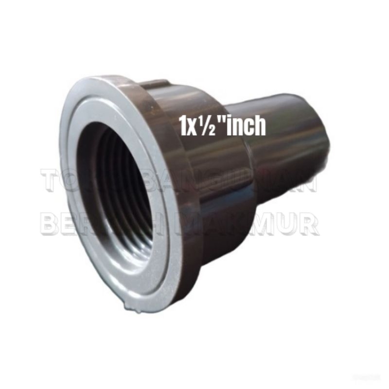Jual Rucika Sock drat dalam ( SDD ) PVC 1x½"inch AW | Shopee Indonesia