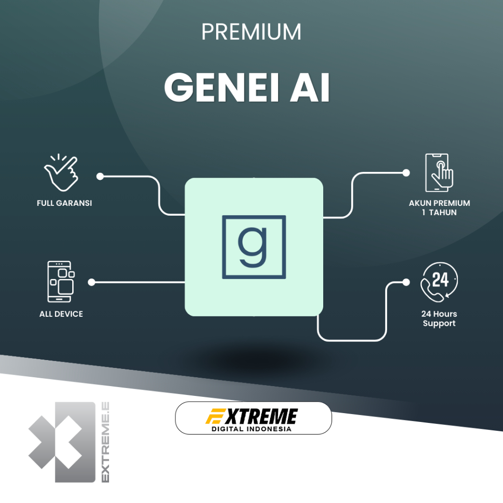 Jual Genei Ai Premium 1 Tahun Full Garansi (Toko Buka 24 Jam Proses ...