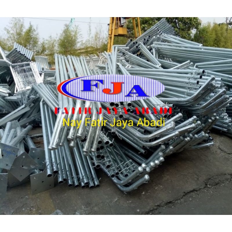 Jual Tiang Pagar BRC T.150 x Diameter 2 Inc Hot Dip Galvanized | Shopee ...