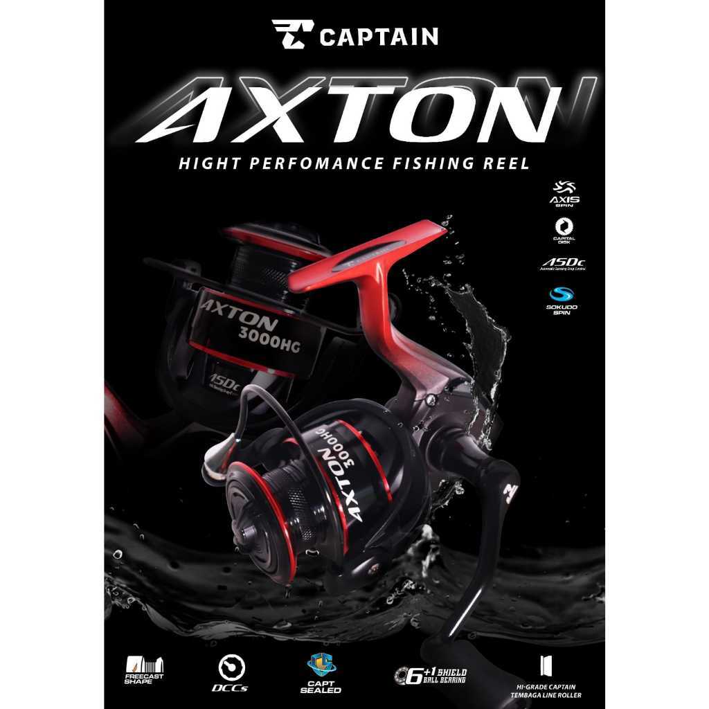 Jual REEL SPINNING CAPTAIN AXTON PH (SEALED WATER PROOF) | Shopee Indonesia