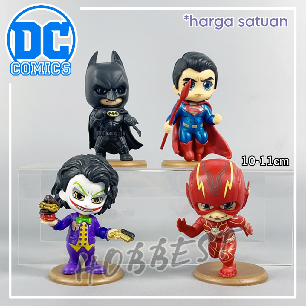 Jual Action Figure DC COMICS Q Ver. - Miniatur Topper Kue Pajangan ...