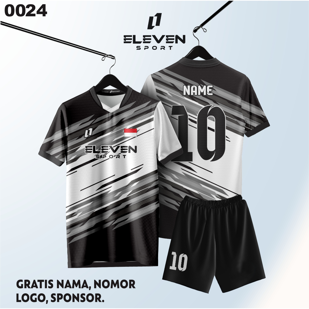 Jual Jersey Futsal / Bola Custom Full Printing Bisa Satuan 24 | Shopee ...