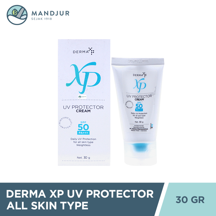 Jual Derma XP UV Protector Cream SPF 50 - Sunscreen dan Antioksidan ...