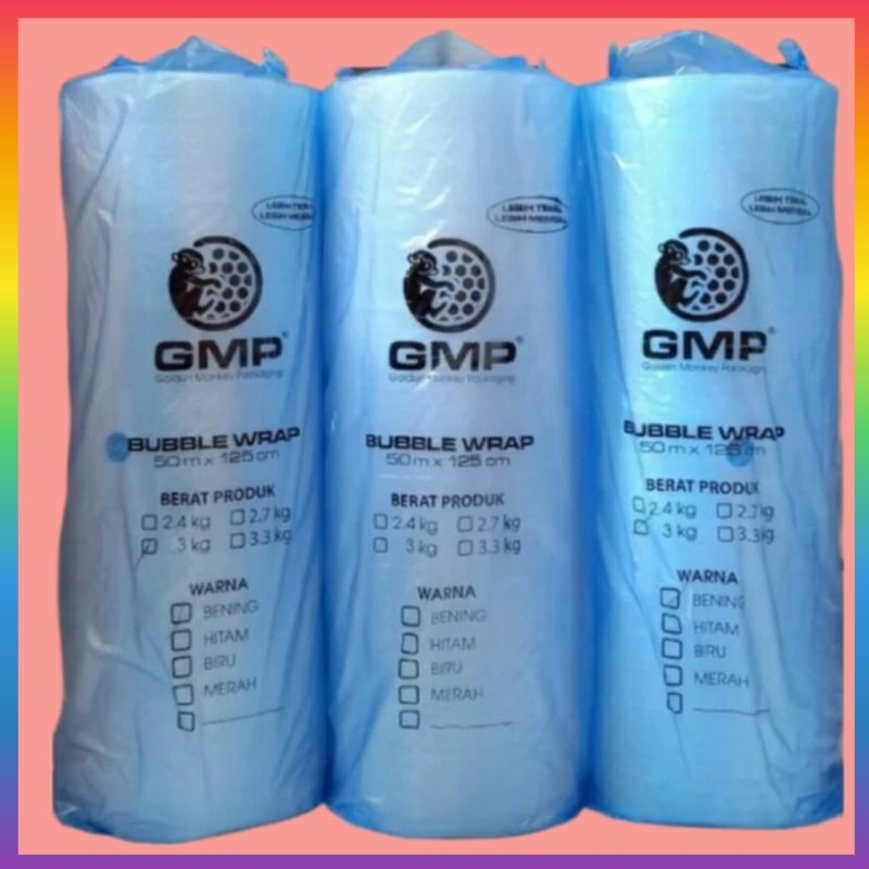 Jual Bubble Wrap GMP 125 CM X 50 CM PRODUK ASLI/DISTRIBUTOR RESMI ...