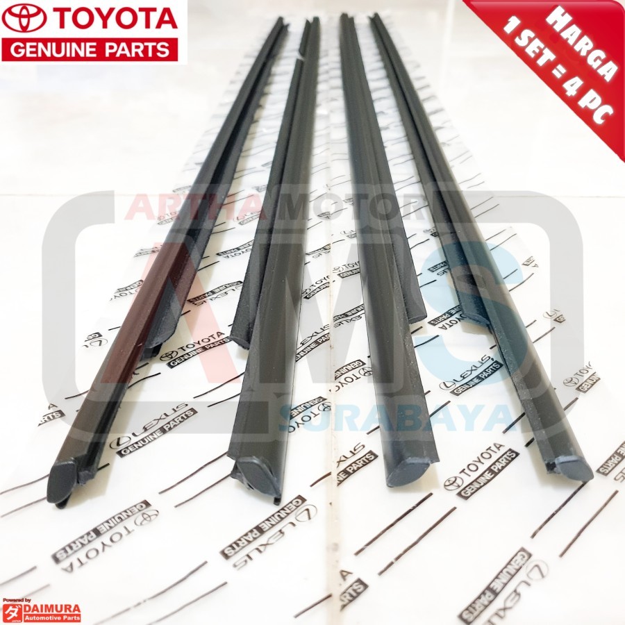 Jual Karet pelipit list lis kaca mobil TOYOTA All New Vios gen 3 gen3 ...