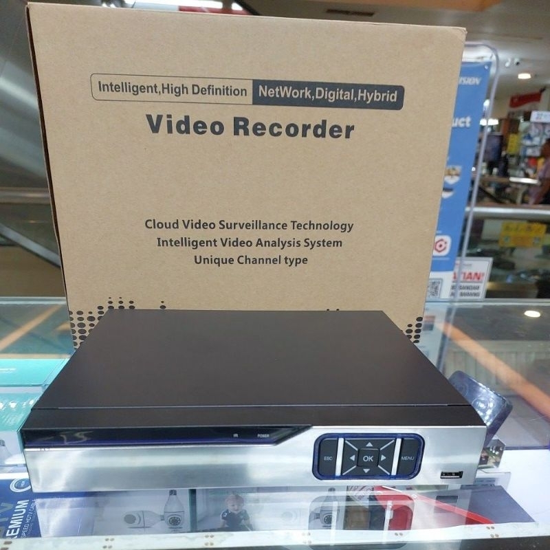 Jual NVR XMEYE 16CH H265 FULL HD 4K 5MP 8MP AUDIO | Shopee Indonesia