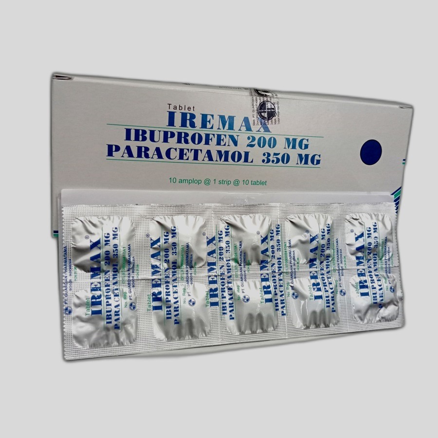 Jual Iremax Paracetamol 1 Strip Isi 10 Tablet Original Guardian Pharmatama | Shopee Indonesia