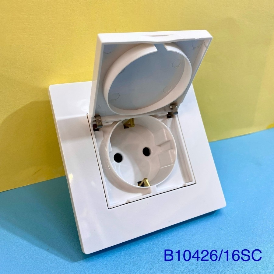 Jual Boss / Stop kontak Cover B2426L/16SC / Stop kontak dengan tutup ...