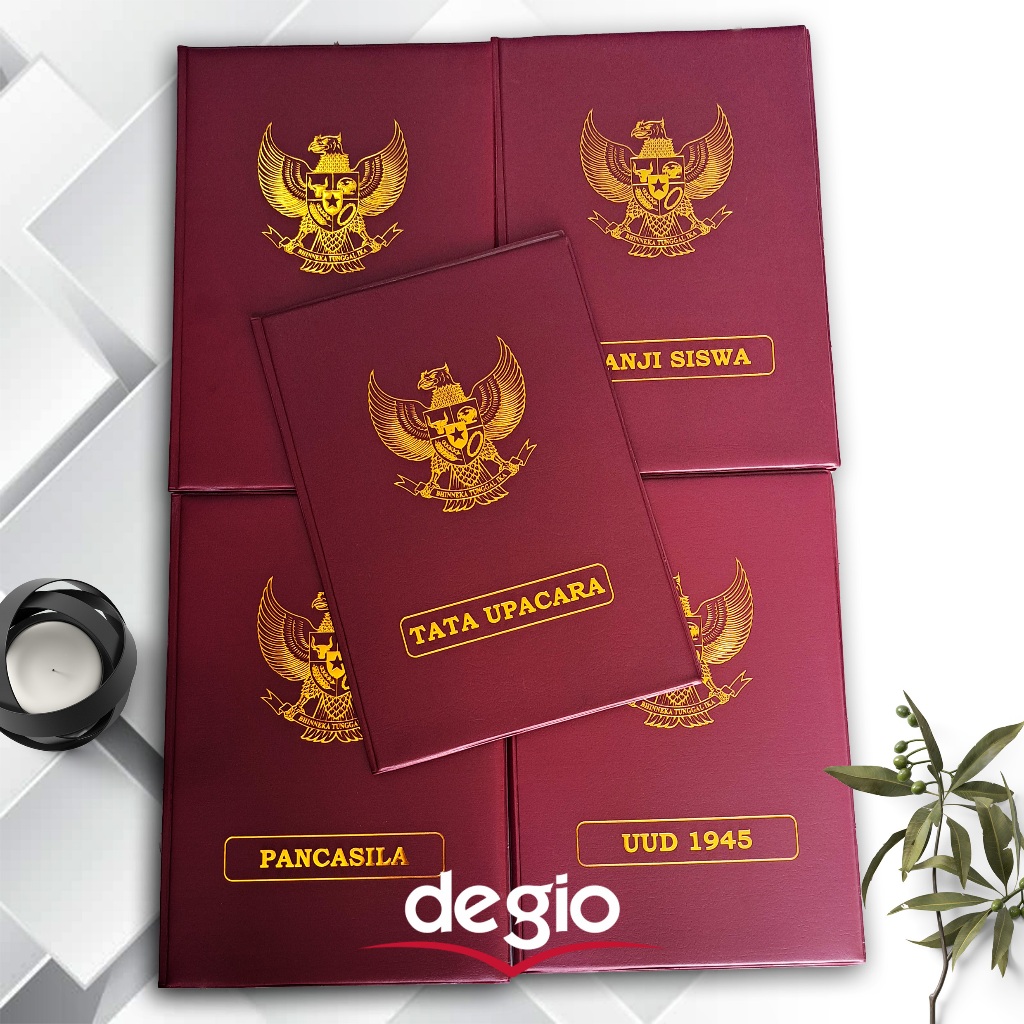 Jual Map upacara / Perlengkapan map upacara ( 1 set isi 5 ) | Shopee ...