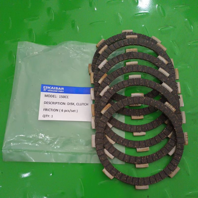 Jual Kampas Kopling Kain Klos Kecil isi 6 Original Kaisar Triseda 150cc ...