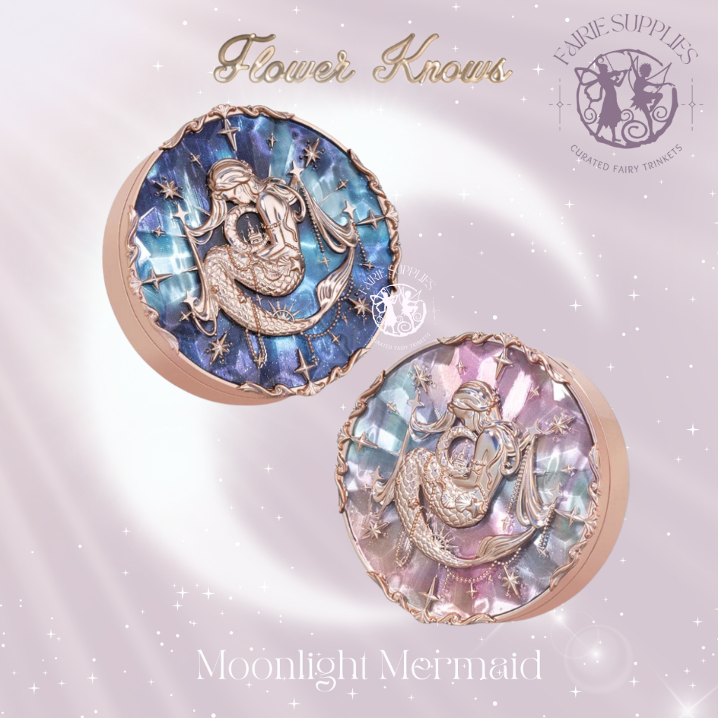 Jual [READY] Flower Knows Moonlight Mermaid Setting Powder | Shopee ...