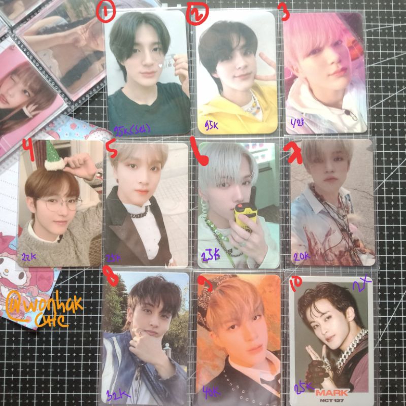Jual WTS PC PHOTOCARD NCT DREAM 127 JENO HAECHAN RENJUN JISUNG CHENLE MARK LEE MD BIRTHDAY PINK ...