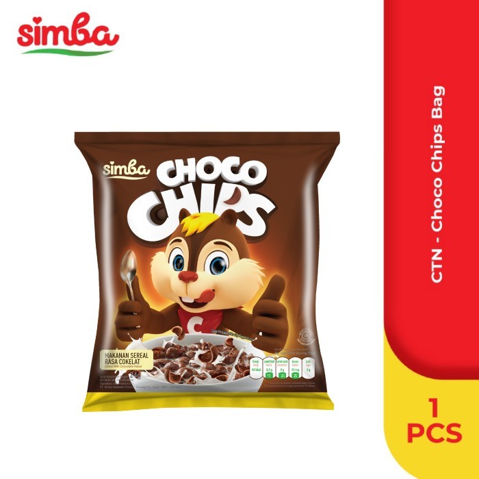 Jual Simba Sereal - Choco Chips Bag 28 gr x 15 pcs | Shopee Indonesia