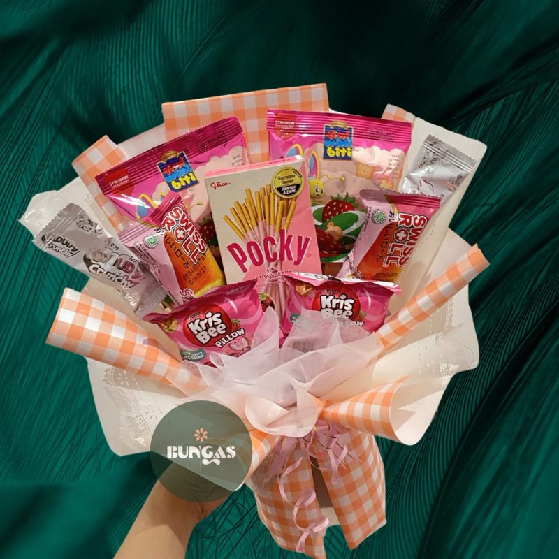 Jual Bucket Snack Buket Makanan Ringan Samarinda Murah Bouquet ...