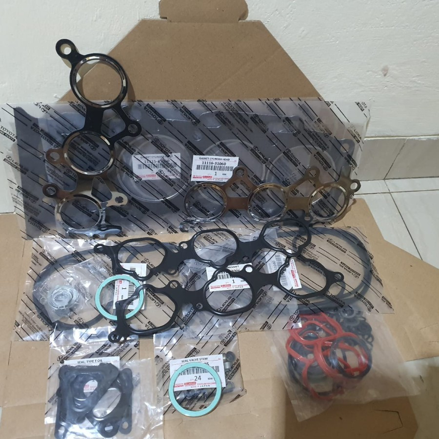 Jual GASKET FULL SET PAKING PACKING TOYOTA CAMRY HARRIER ALPHARD 3.5 2GR-FE - GRAFIT ASBES ...