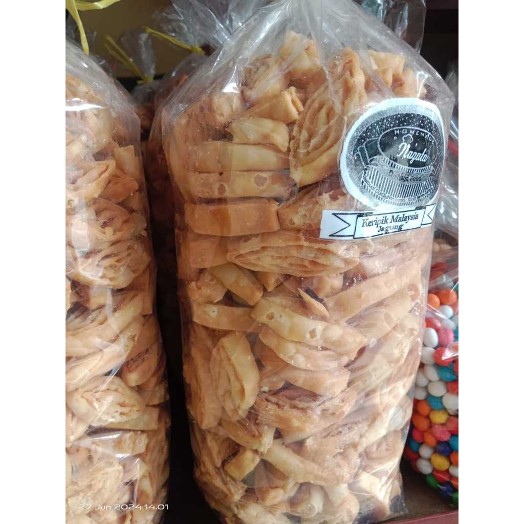 Jual KERIPIK PANGSIT LIPAT MALAYSIA KEMASAN BAL 1KG | Shopee Indonesia
