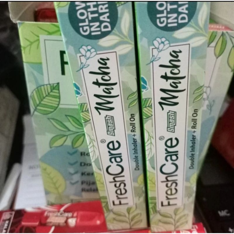 Jual Freshcare smash double inhaler matcha | Shopee Indonesia
