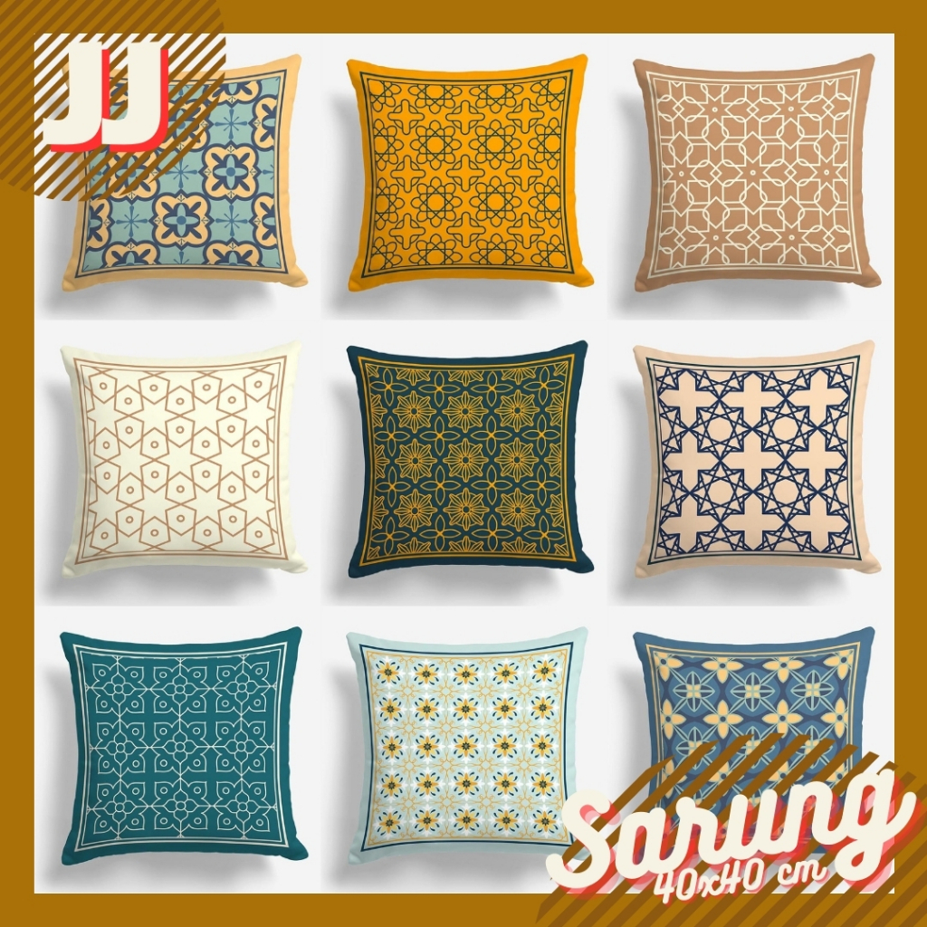 Jual SARUNG BANTAL SOFA PRINT MOTIF TURKISH TURKEY MINIMALIS ARABIC ...