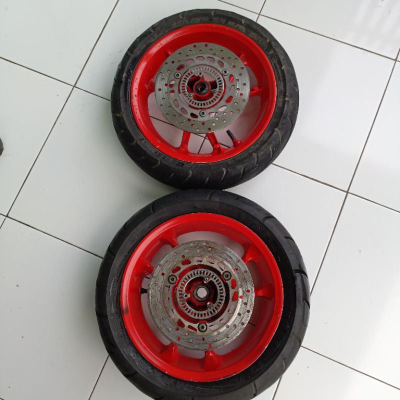 Jual velg velg set depan belakang ori original Yamaha nmax old n max ...