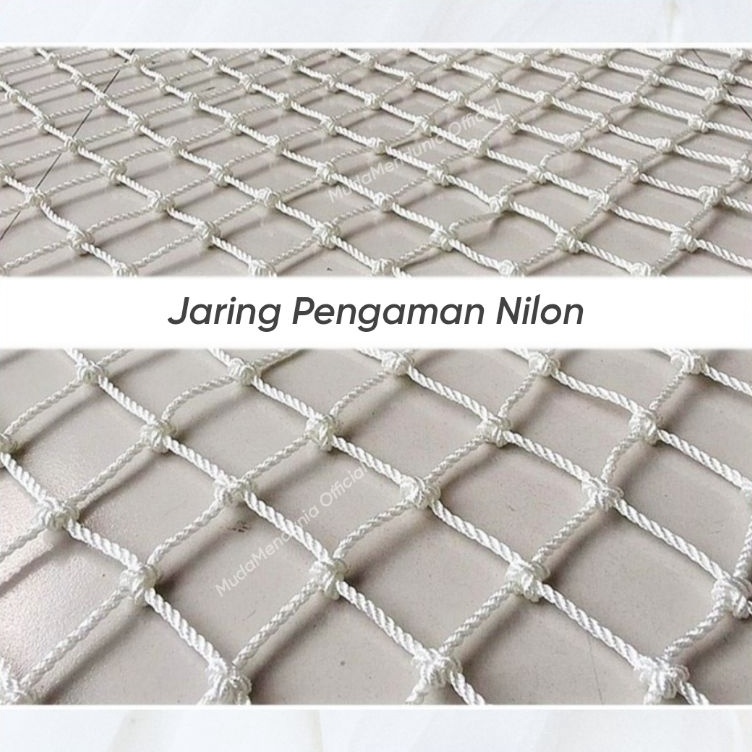 Jual KODE G85N Jaring Nilon 6mm Pengaman Bayi Anak Anak Balkon Tangga ...
