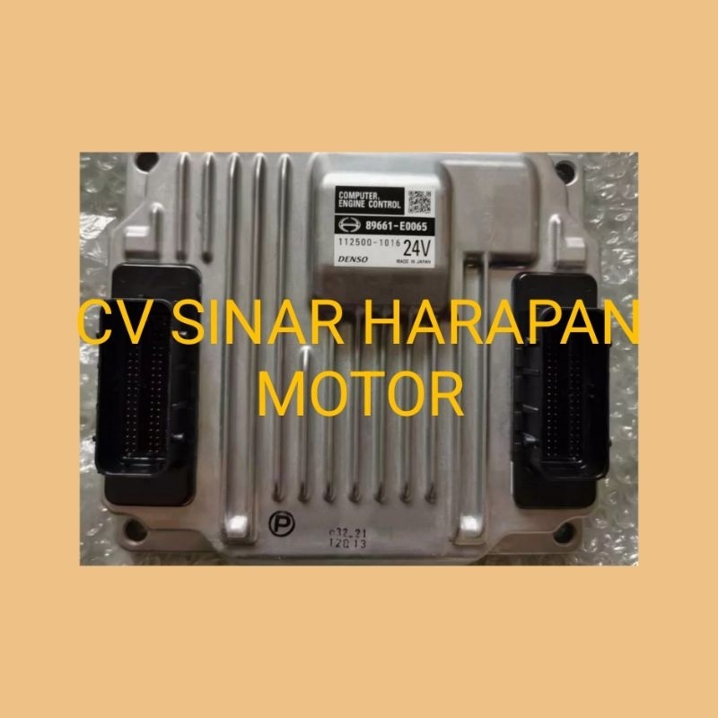 Jual ECU 89661-E0065 24V TRUCK HINO P11C ECU COMPUTER CONTROL ENGINE ...