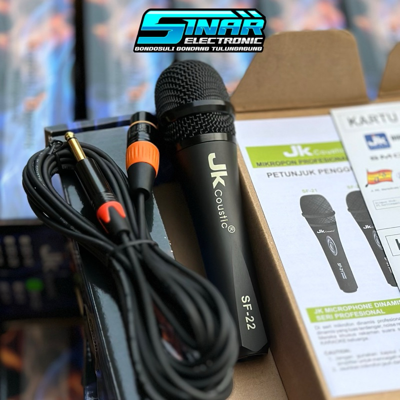 Jual Microphone Mic JK Coustic SF-22 Original | Shopee Indonesia