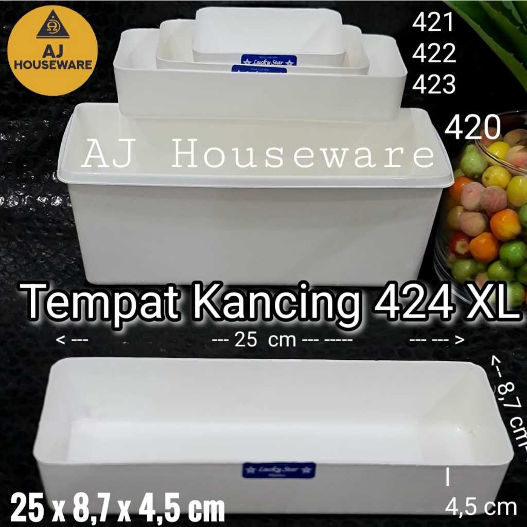Jual 12 PCS 424 XL/ TEMPAT PERKAKAS SERBAGUNA/ TEMPAT KOTAK KANCING ...