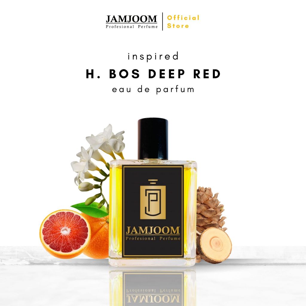 Jual Jamjoom Perfume 100 ML edp Inspired H. BOS Deep red || Parfume Parfum Perfume Wanita Pria ...