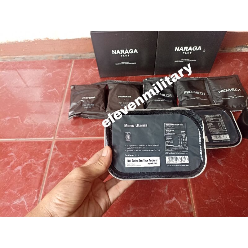 Jual Naraga ransum jatah TNI | Shopee Indonesia