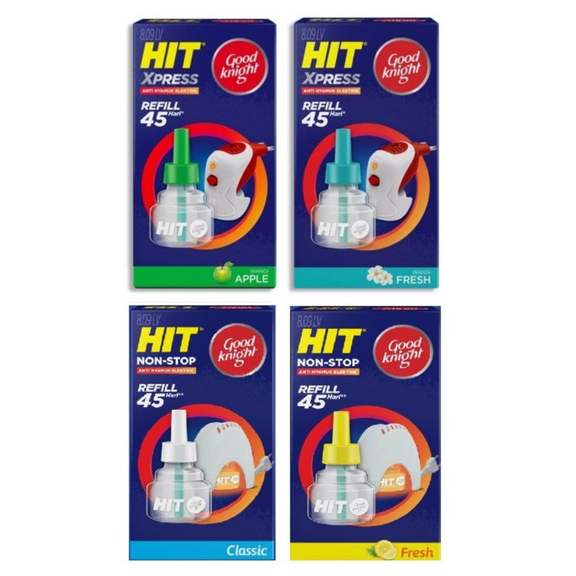 Jual ☘️ CHAROZA ☘️ HIT Good Knight Series | Hit Liquid Refill | Hit ...