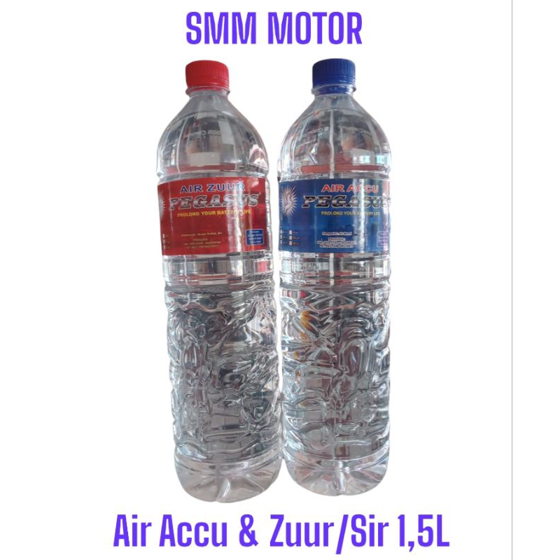Jual Air Accu Aki Air Zuur Sir 1,5 Liter | Shopee Indonesia